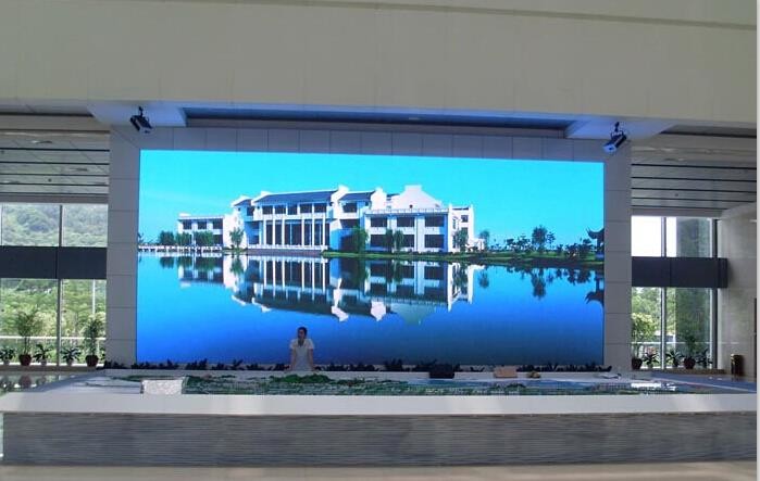 Full Color Indoor Video Wall Screen P4 High Definition High Pixel 2x3m ...