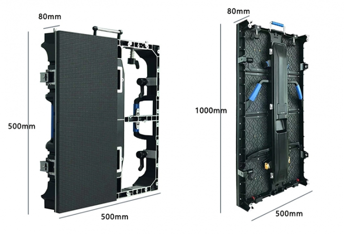 High Resolution Rental LED Display Screen P2.6 P4.81 With CB IECEE SASO ...