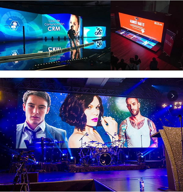 High Resolution Rental LED Display Screen P2.6 P4.81 With CB IECEE SASO ...